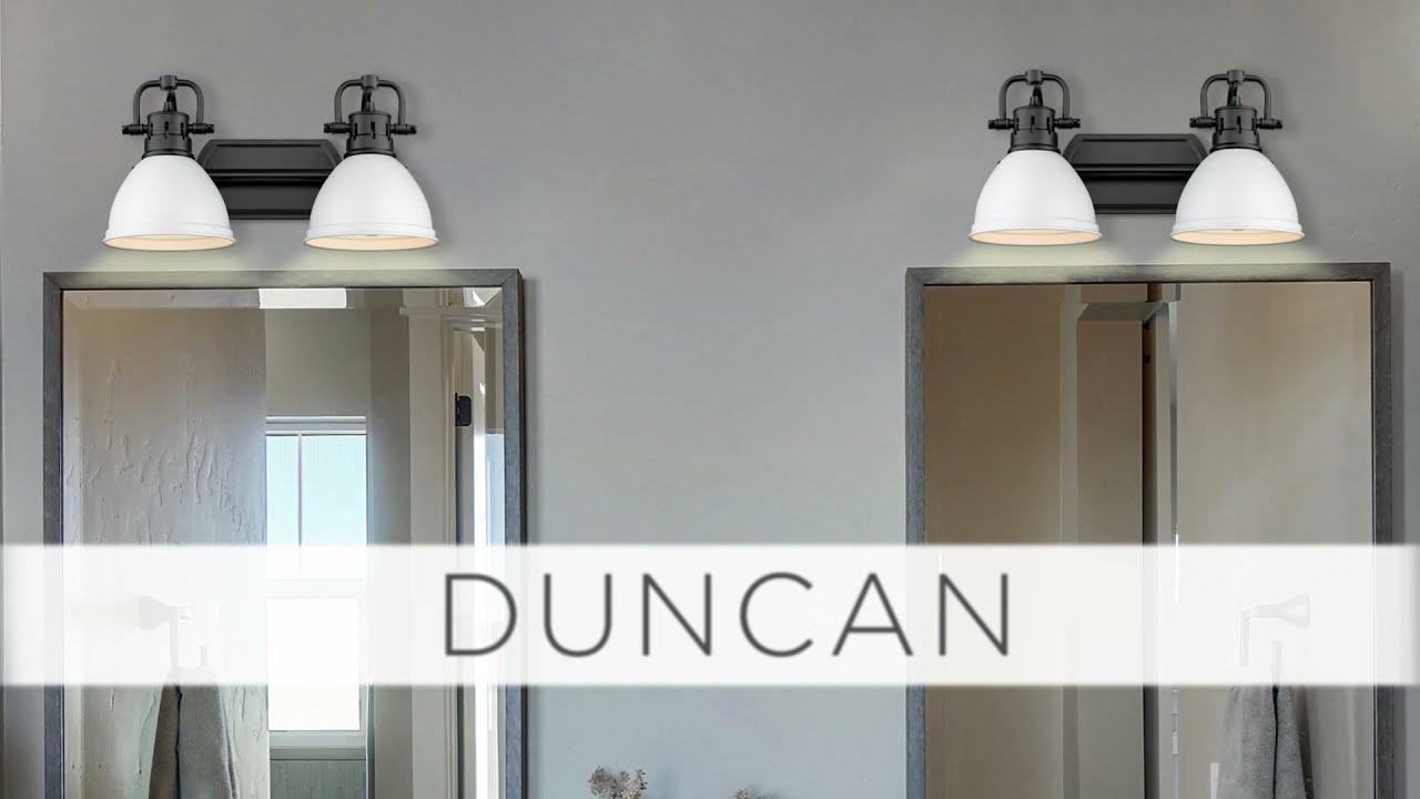 Bathroom Lights | Duncan 2 Light Bath Vanity | Duncan Light Fixture by ...