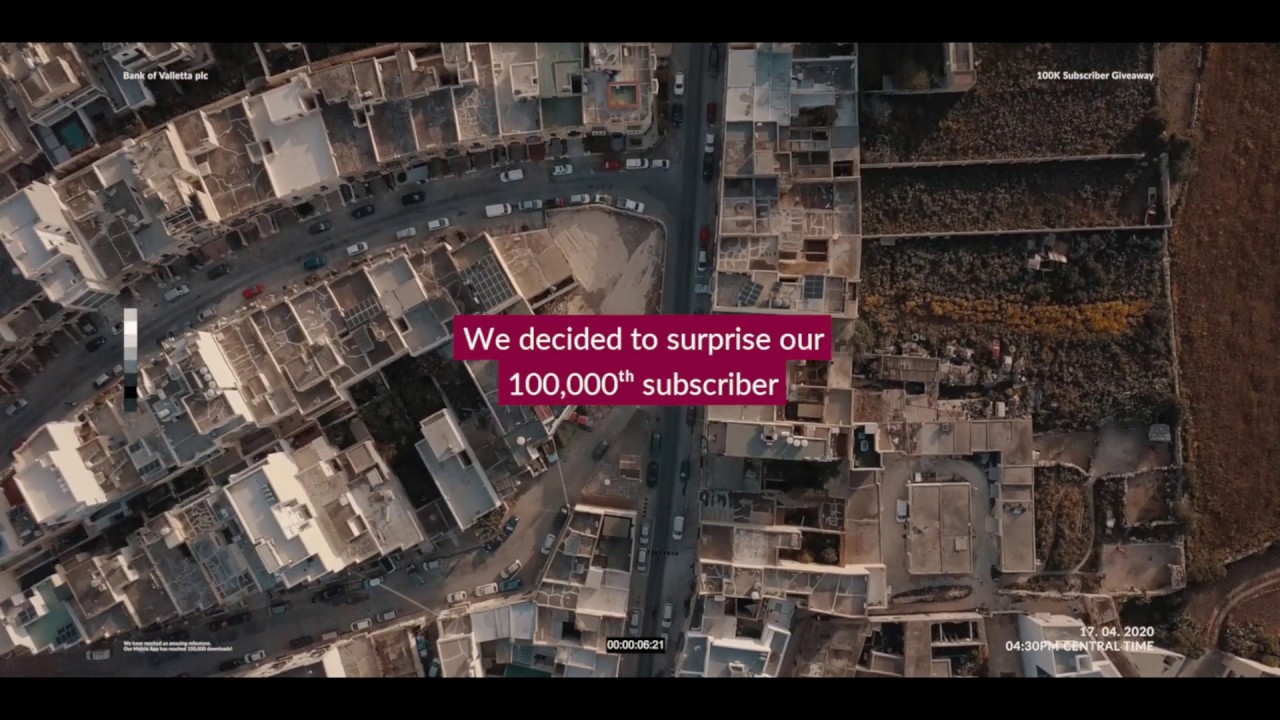 Surprising the 100,000 person who downloaded BOV Mobile App - YouTube