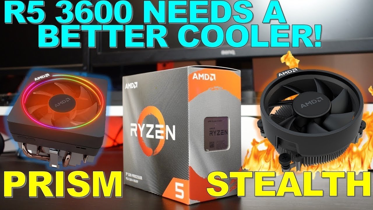 Wraith Prism vs Wraith Stealth on Ryzen 5 3600 | IT NEEDS BETTER ...