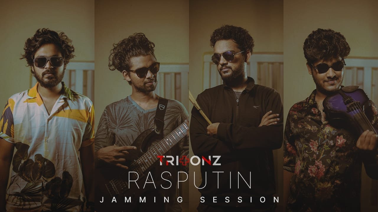 Rasputin challenge | instrumental jam session | boney m | tritonz music ...