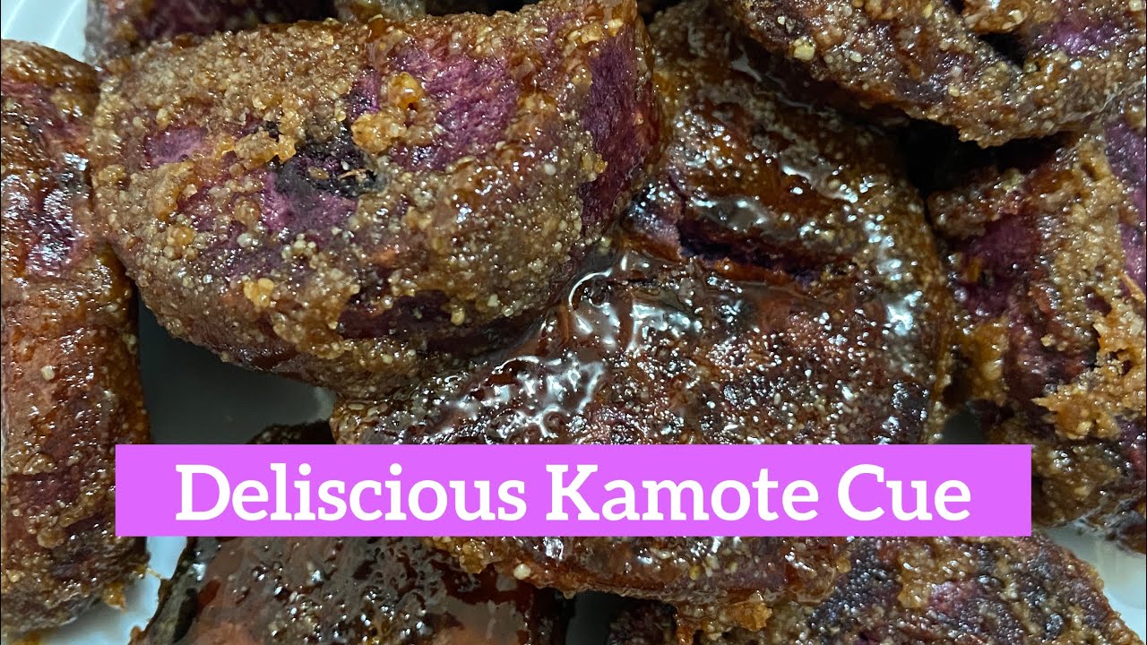 Kamote Cue Recipe|Simple and Easy|Krispy and Sweet Camote Cue| Panlasang Pinoy - YouTube
