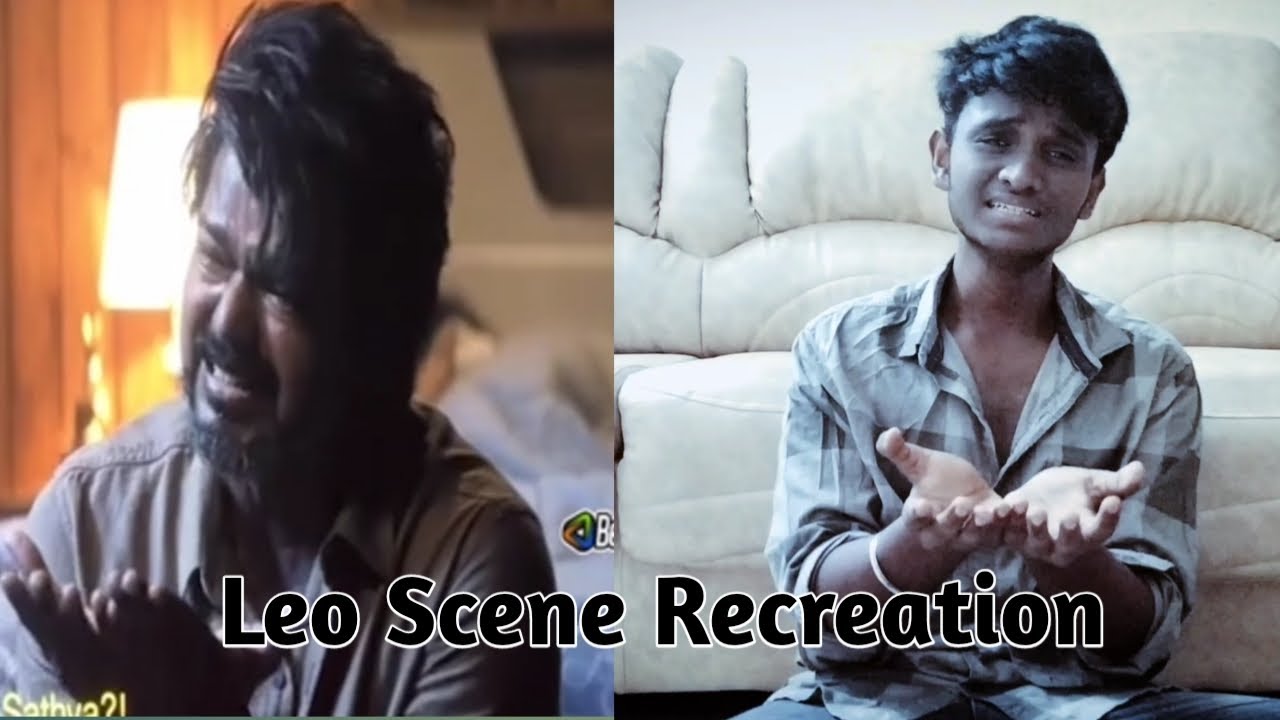 Leo Scene Recreation|Tomato Sauce #leo #vijay #trisha - YouTube