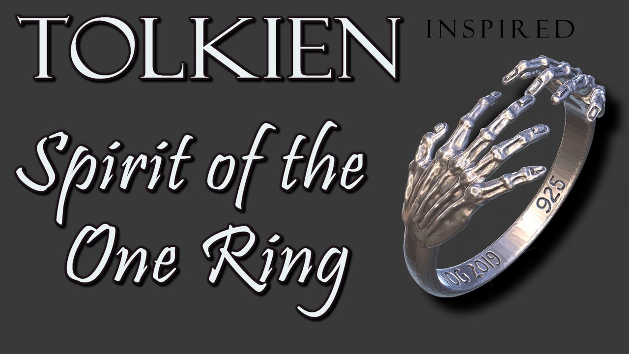 Casting a Tolkien inspired Silver ring - 'Spirit of the One Ring' by ...