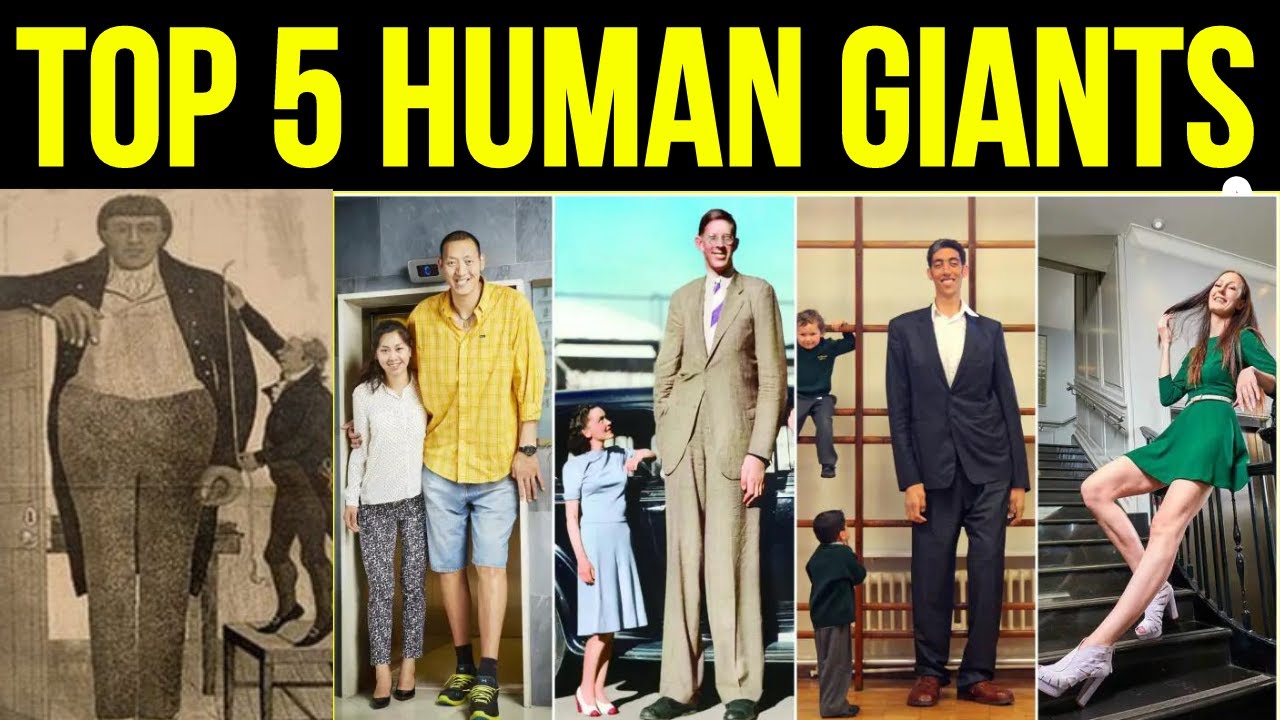 Top 5 Real Life Human Giants That Really Exist - YouTube