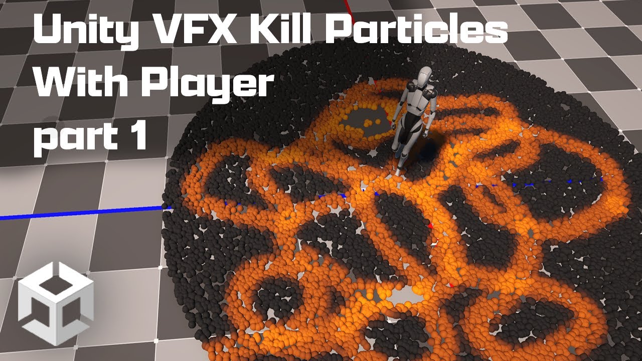 Unity VFX Kill Particles With Player part 1 - YouTube