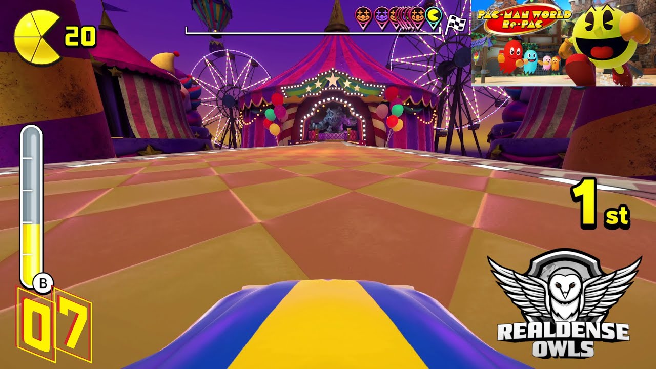 PacMan can Drive! - PAC MAN WORLD Re PAC 07 - YouTube