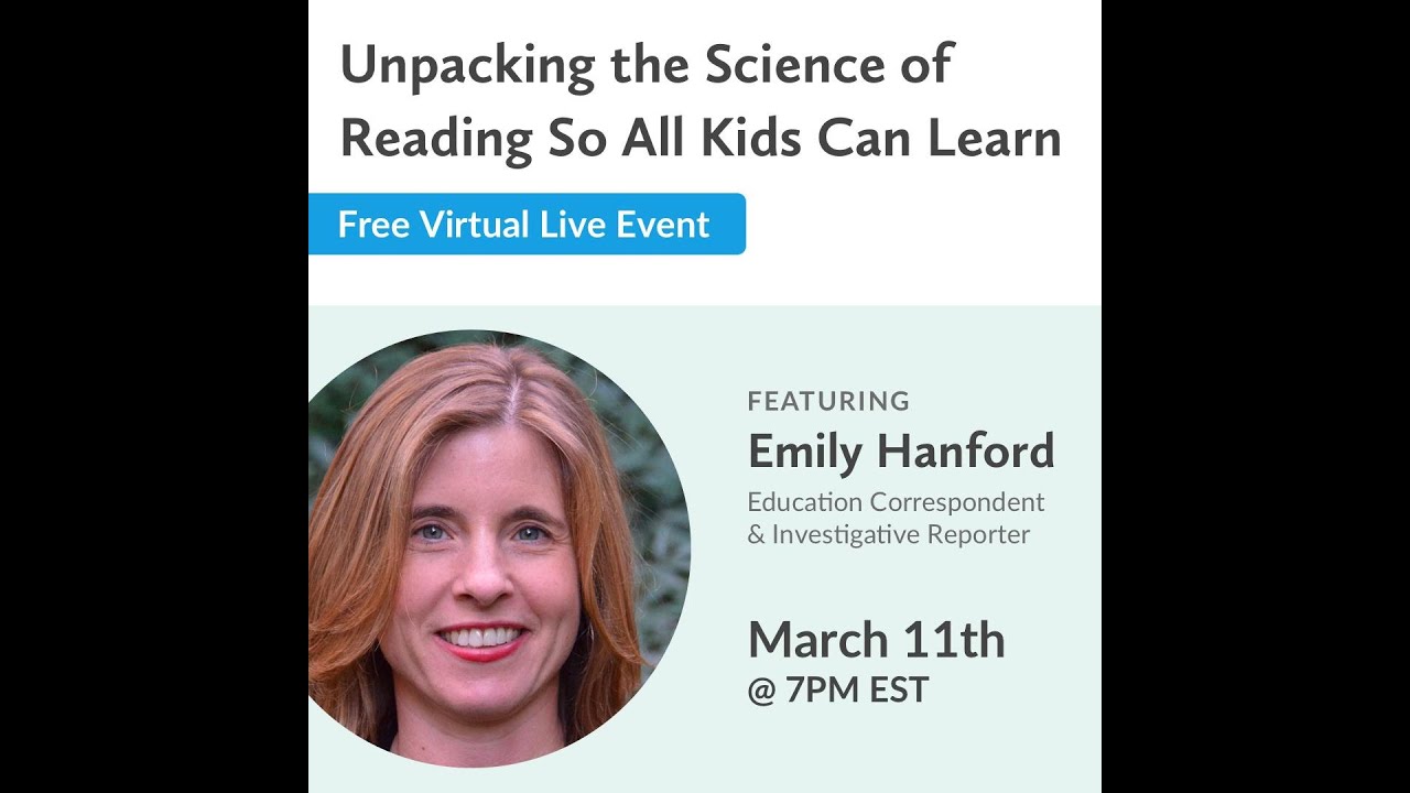 Unpacking the Science of Reading So All Kids Can Learn - YouTube