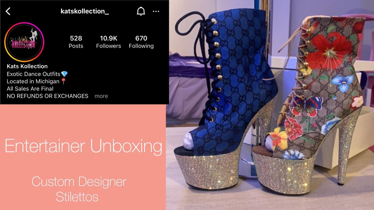 Custom Designer Shoes for Entertainers - YouTube