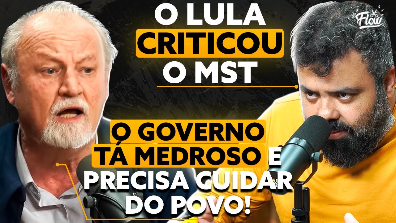 CRIADOR do MST faz FORTES CRÍTICAS ao LULA - YouTube