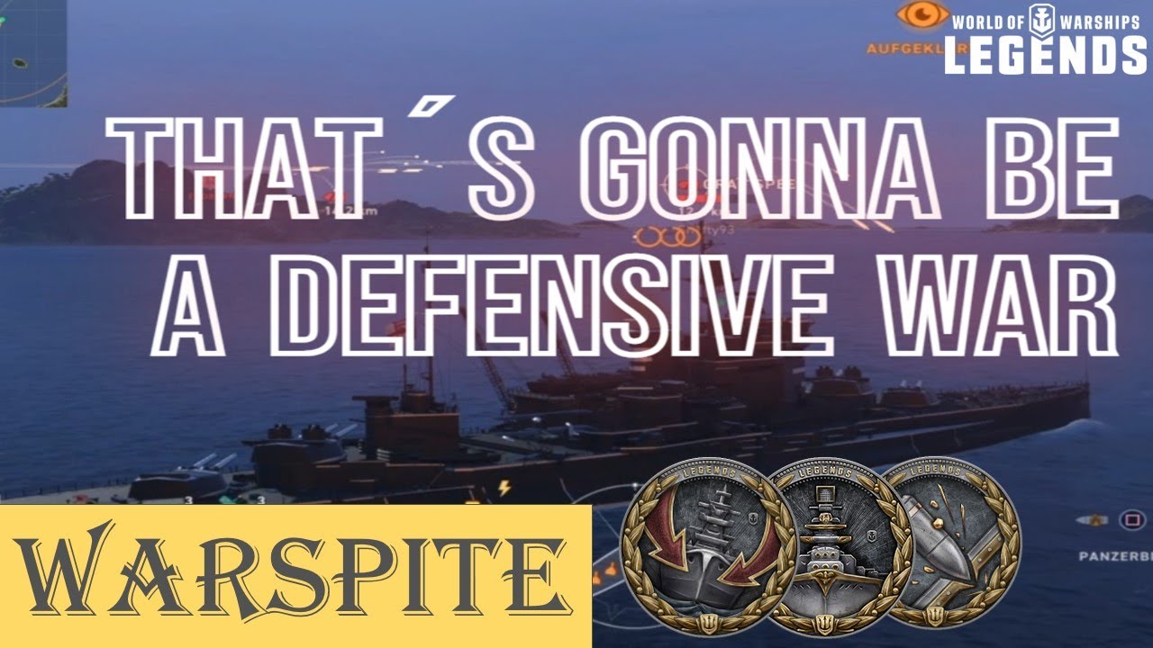 Warspite - early aggression or reckless. A defensive game with the old ...