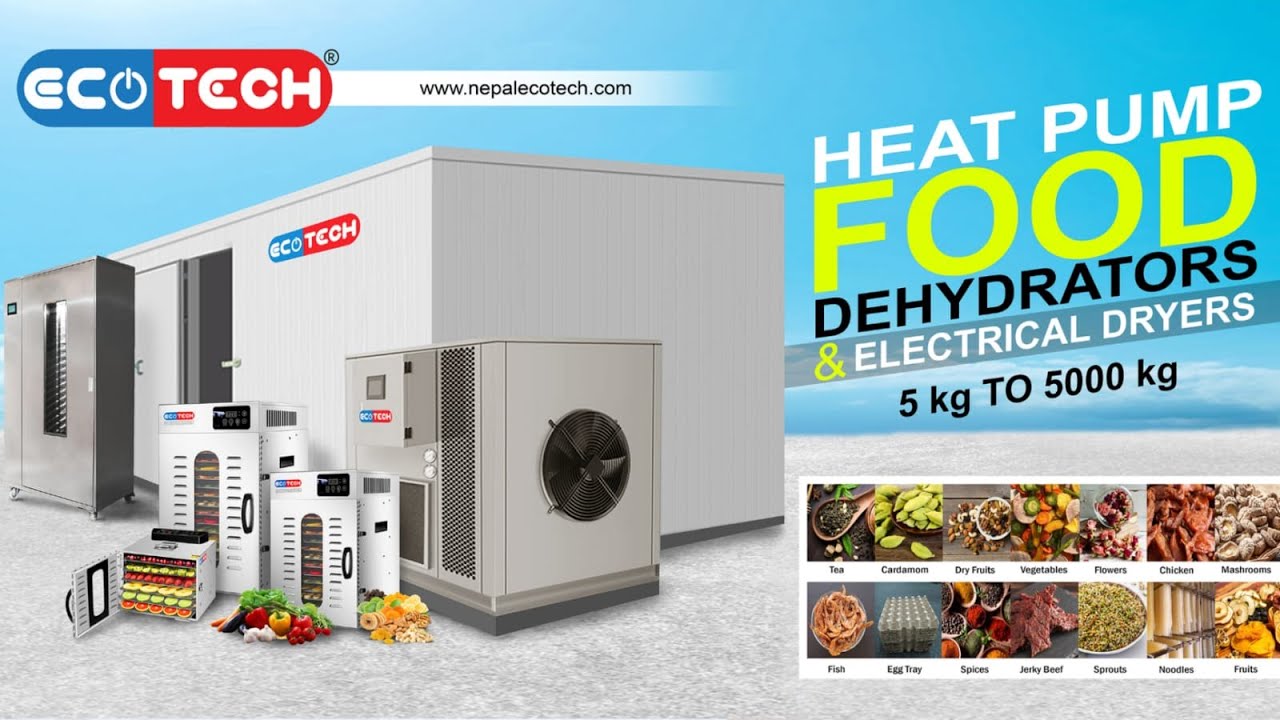 ALL IN ONE HEAT PUMP DEHYDRATOR | ECOTECH SOLUTIONS | FOOD DEHYDRATORS ...