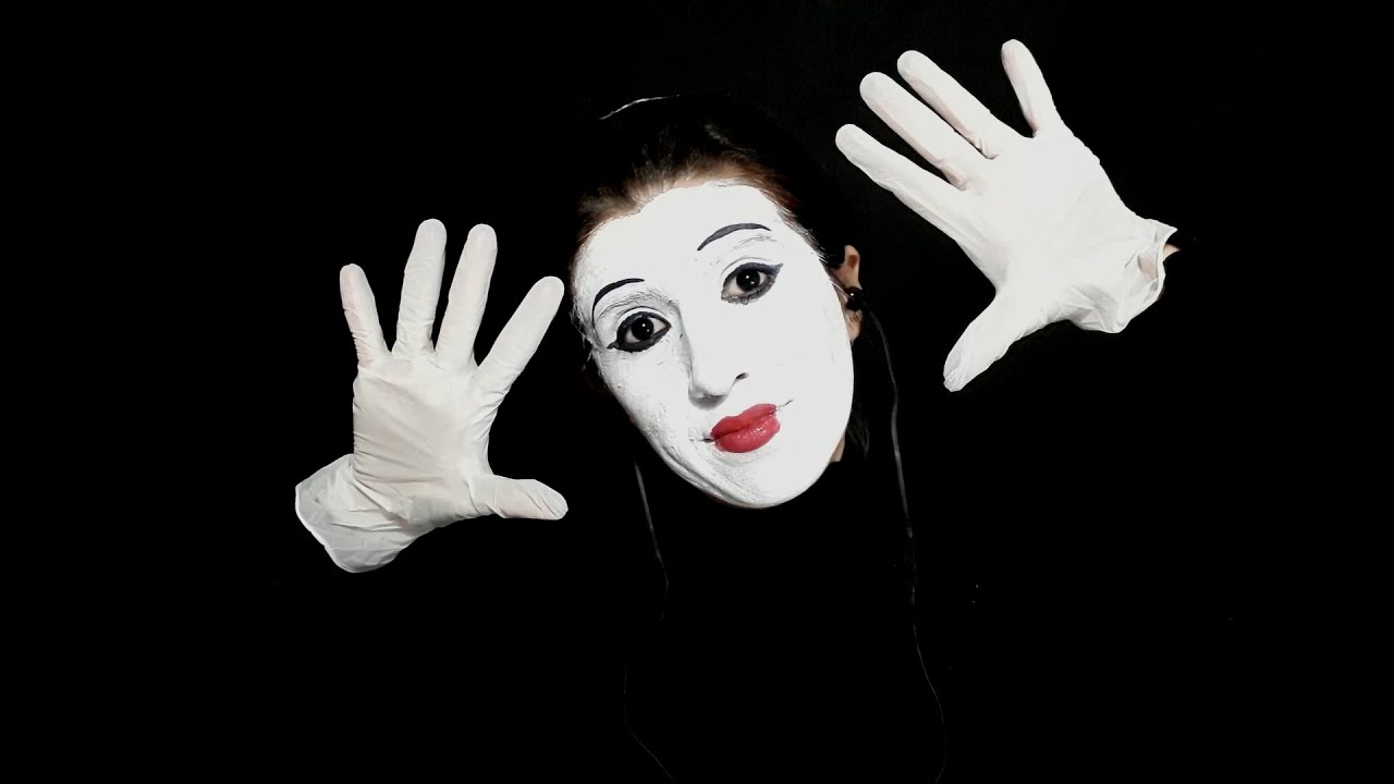 ASMR Mimo - HAND MOVEMENTS NO TALKING | Mime ASMR - YouTube