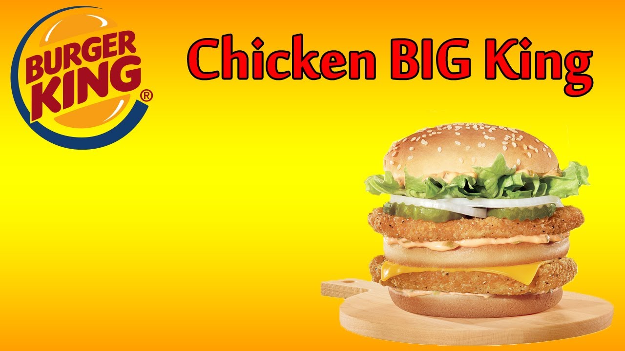 ♦ Burger King Chicken Big King ♦ The Fast Food Review ♦ - YouTube