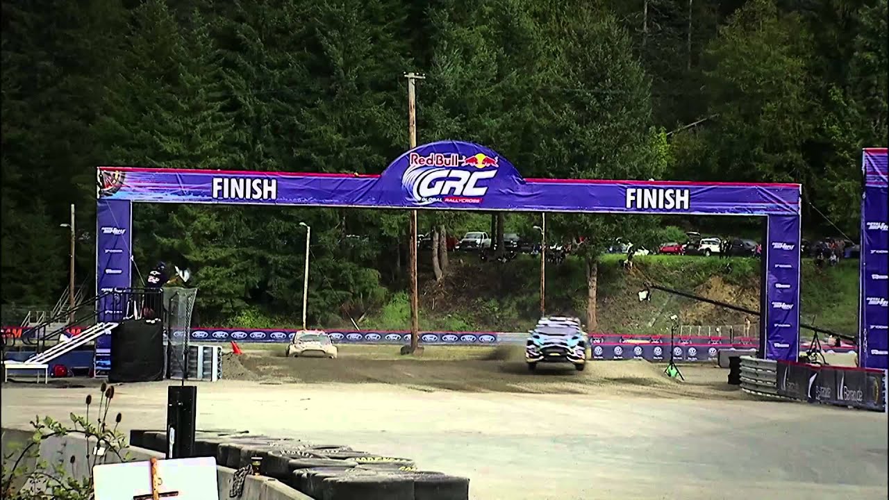 Rallycross Racing in Seattle - Red Bull Global Rallycross 2014 - YouTube