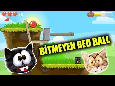 BİTMEYEN RED BALL VİDEOSU 🤯🤯🤯 - Selami Abimle Red Ball 4