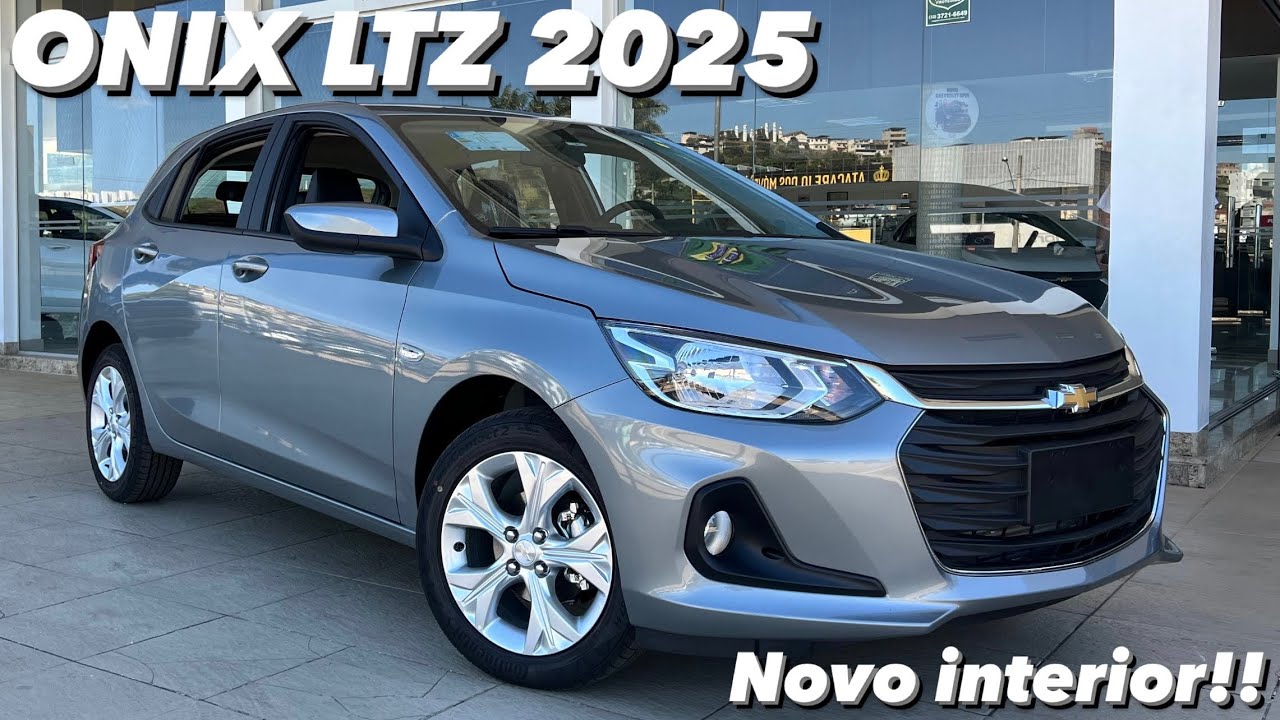 Chevrolet Onix LTZ 2025 - Agora com novo interior!! (4K) - YouTube