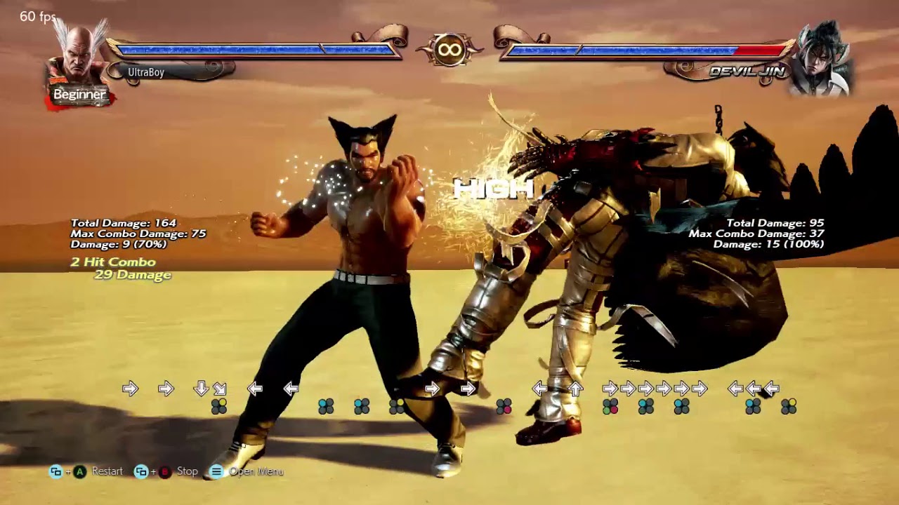 Crouch cancel punch parry heihachi - YouTube