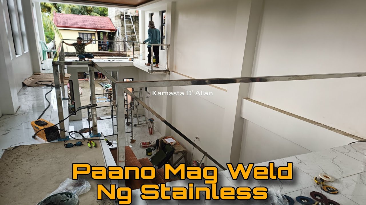 Tips Paano Mag Weld Ng Maganda Sa Stainless - YouTube