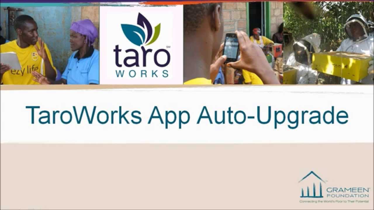 TaroWorks Apps Auto-Upgrade - YouTube