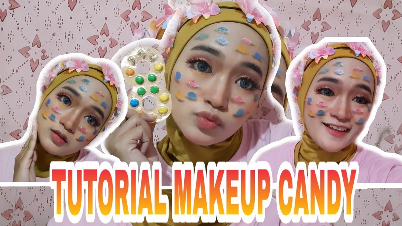TUTORIAL MAKEUP ART CANDY - YouTube