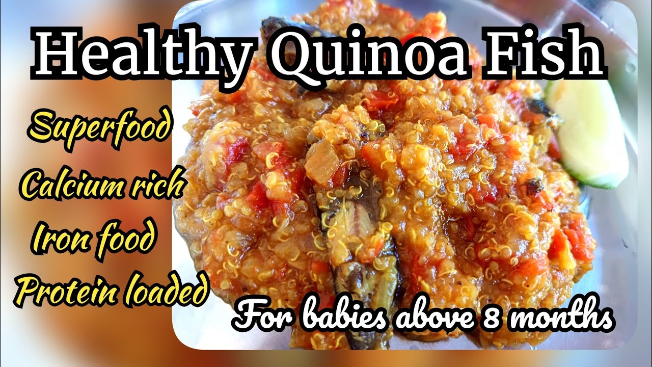 HEALTHY QUINOA FISH (For Toddlers And Kids) | Perfect Lunch For Babies ...