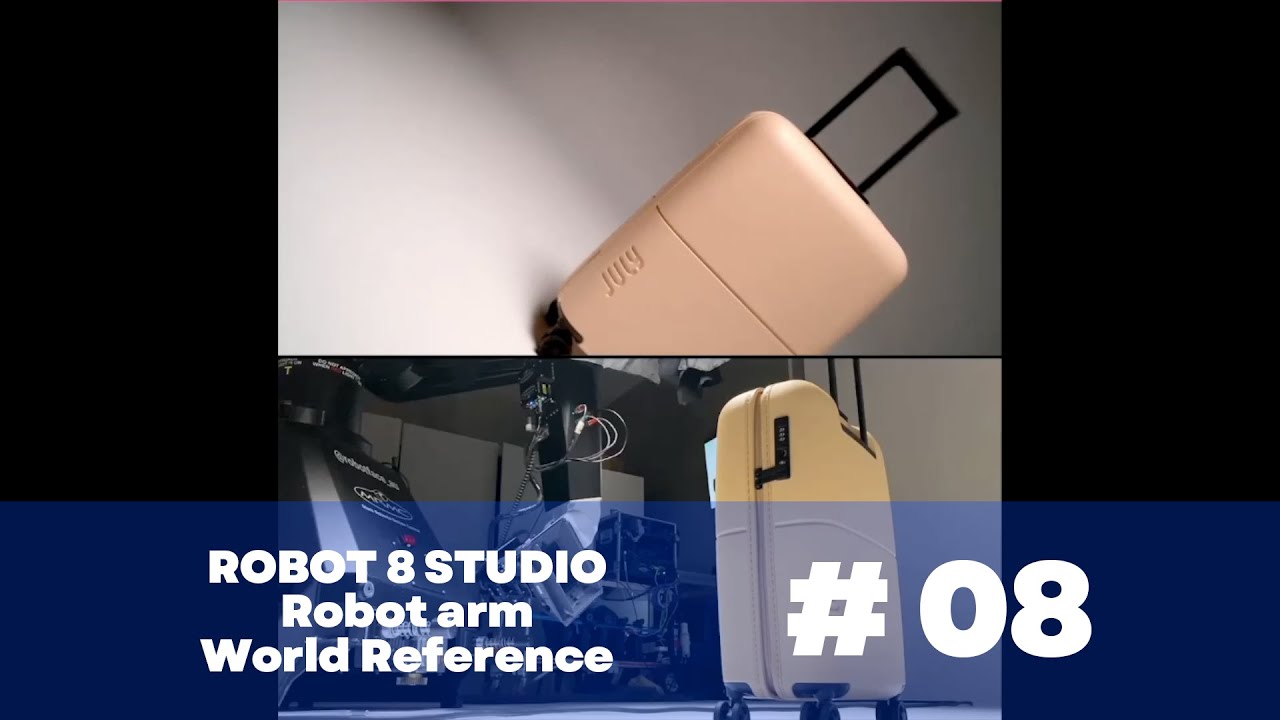 [ROBOT 8 STUDIO]Robot armWorld Reference - 캐리어 특징을 보여주는 아크 무빙 - YouTube