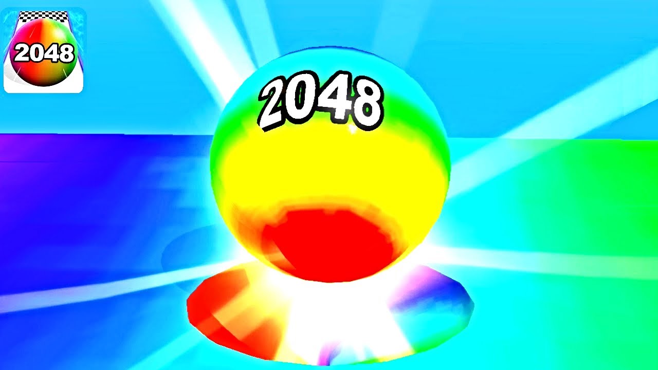 2048 Ball Run Challenge Game - Ball Run 2048 Color Race ! All Levels ...