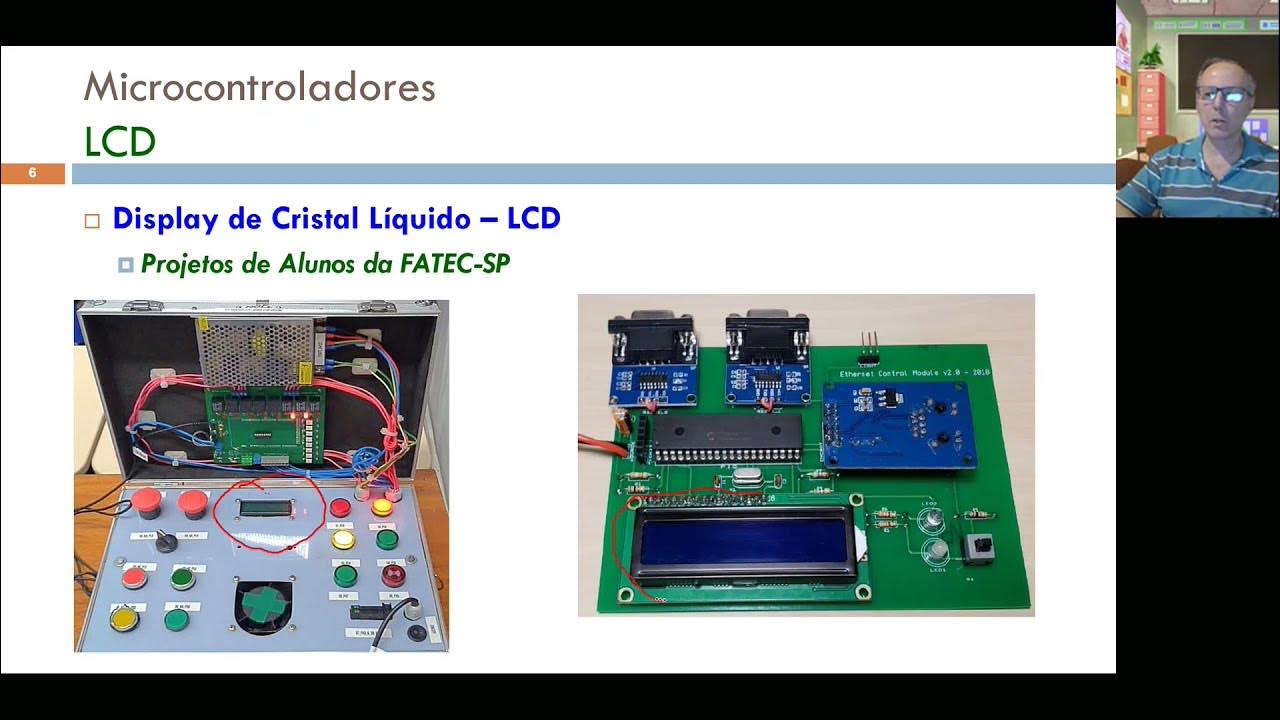Display de LCD nos Microcontroladores - YouTube