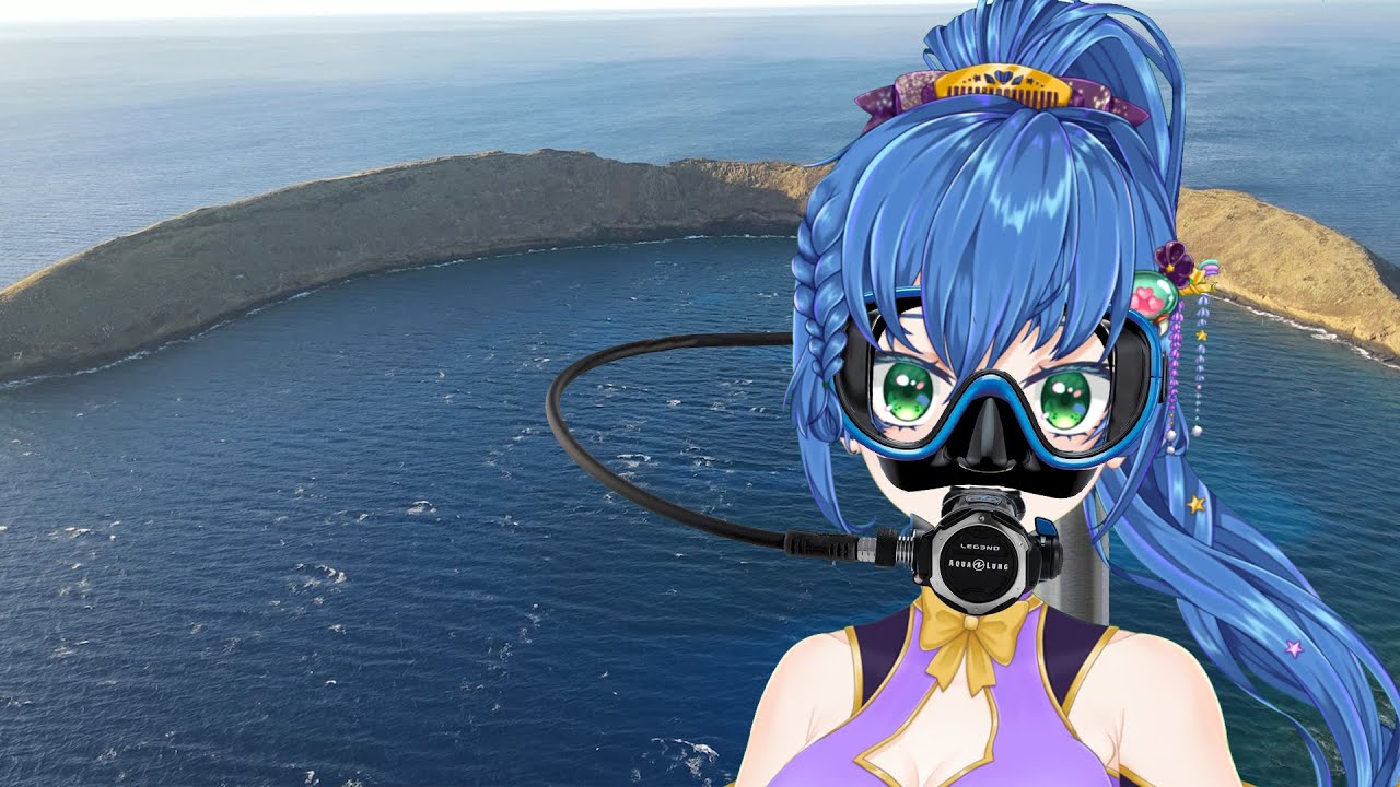 Scuba Diving in a Half Sunken VOLCANO | Kiara's Travels - YouTube