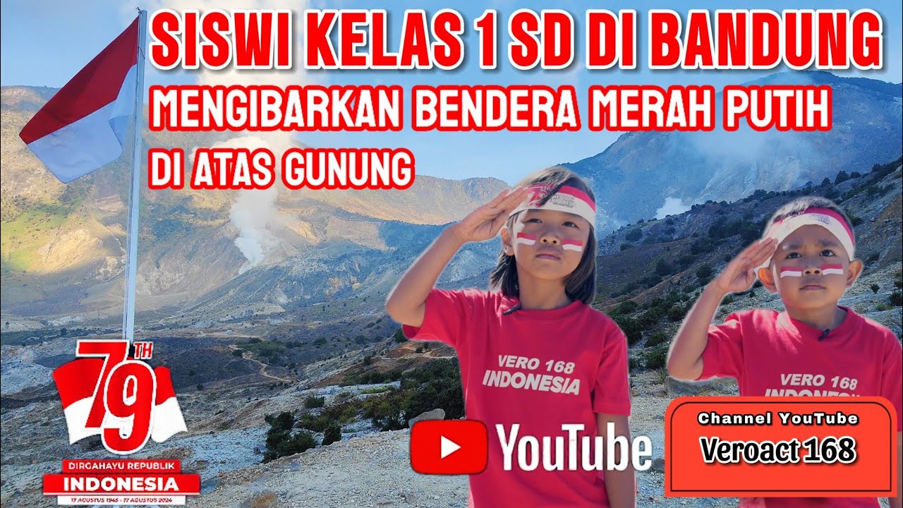 Kemerdekaan Republik Indonesia | Siswi Kelas 1 SD DI Bandung Upacara ...