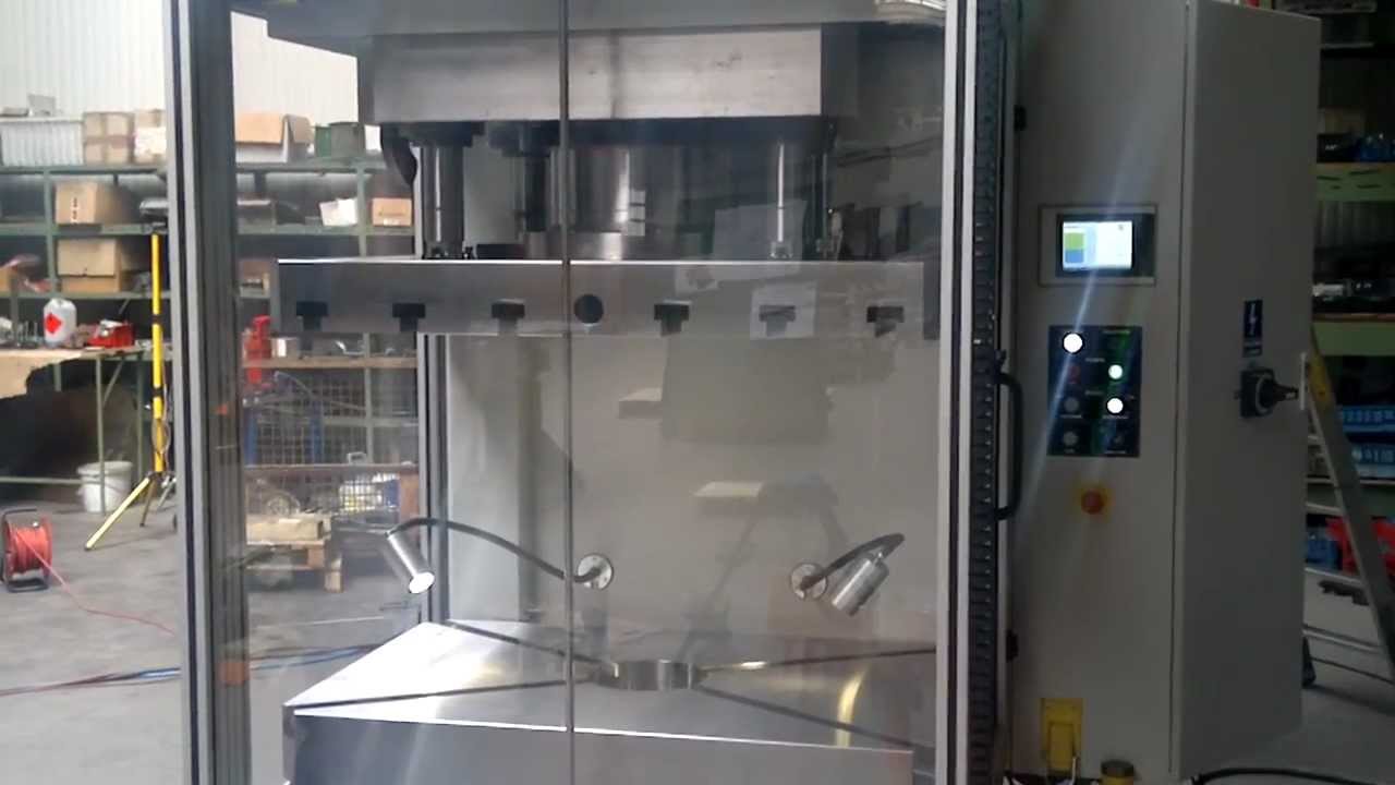 HYDRAPRES PRASA PHW-250CP - YouTube