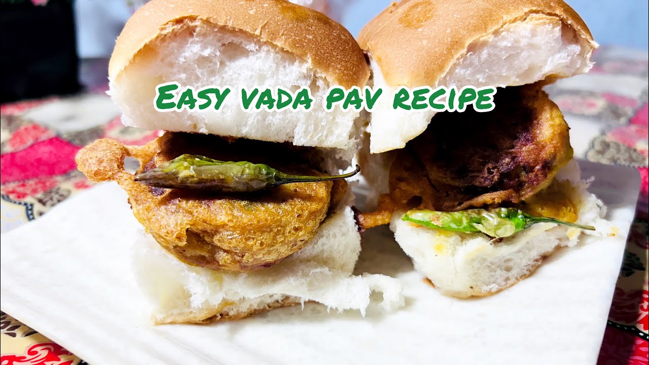 Mumbai famous vada pav recipe in Bengali. Perfect Vada pav recipe. Vada ...