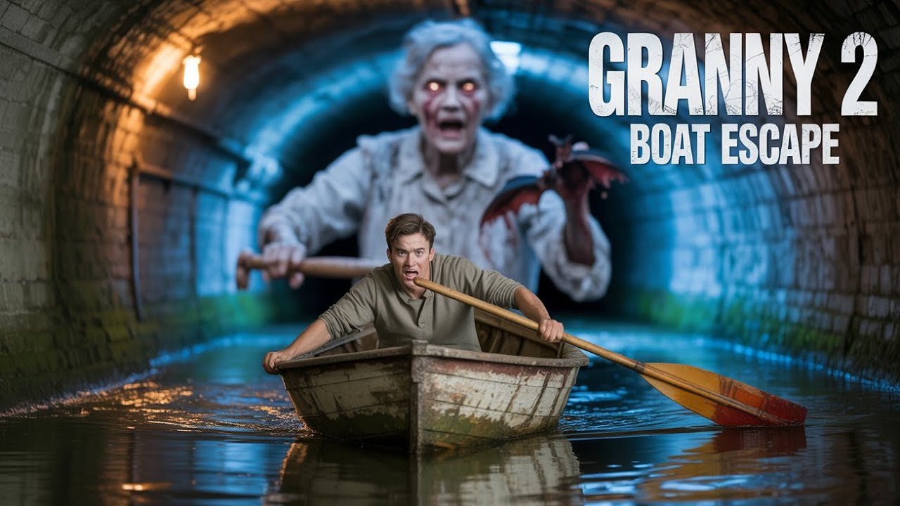ESCAPE BOAT in BAD GRANNY 2! 😱 | Scary Boat Escape Ending | Horror Game ...