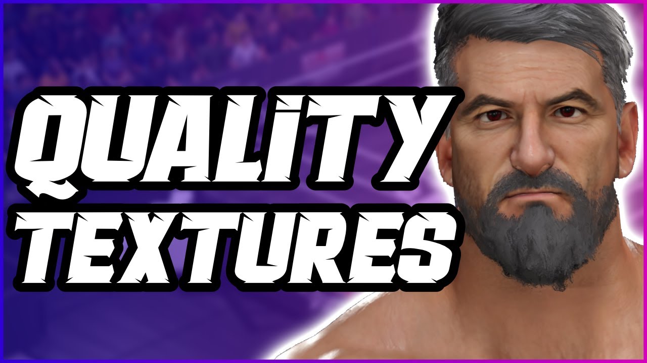 How to create HIGH-QUALITY CAW textures in WWE2K - YouTube