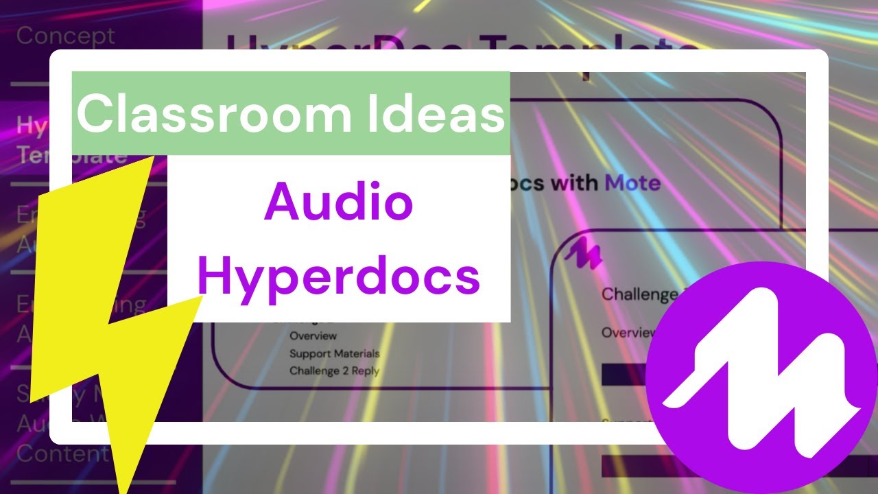 Audio Hyperdocs with Mote - YouTube