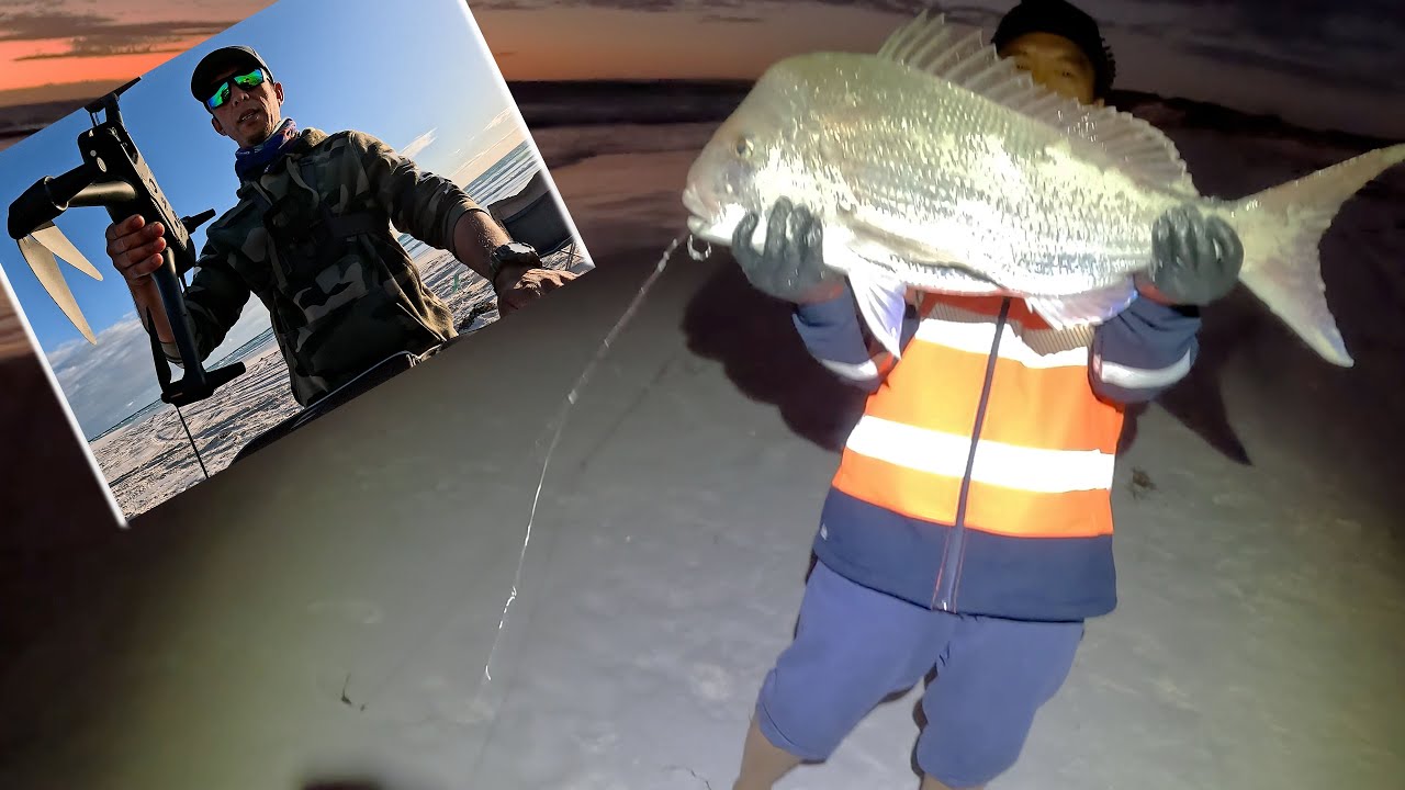 Drone fishing for Big Snapper in WA - YouTube