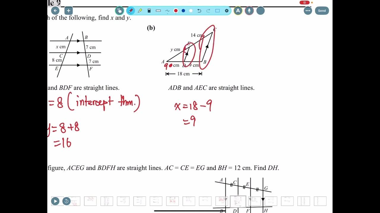 S3 Intercept Theorem Tutorial - YouTube