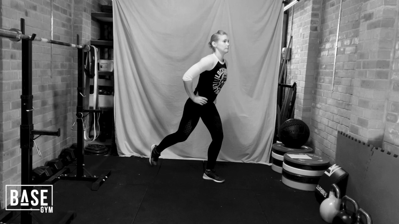 BASE GYM | How To: Backward Step Lunge - YouTube