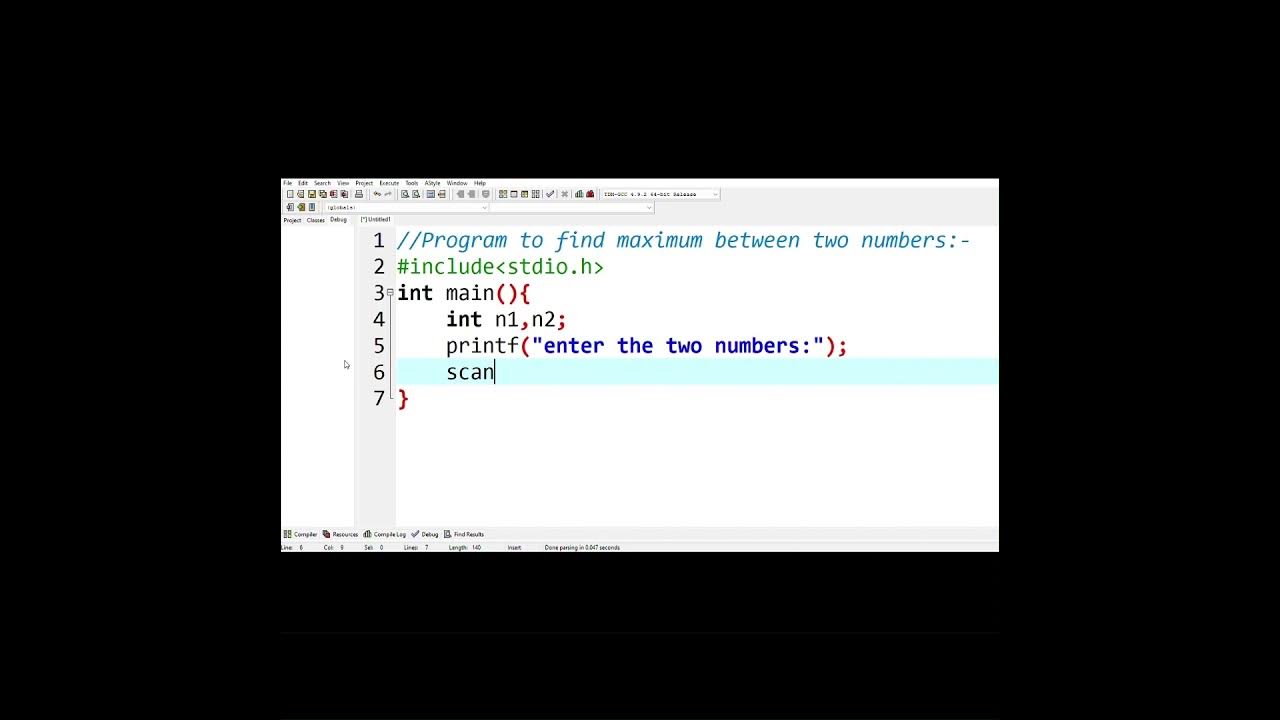 Program To Find Maximum Between Two Numbers In C Programming Language program-to-find-maximum-between-two-numbers-in-c-programming-language
