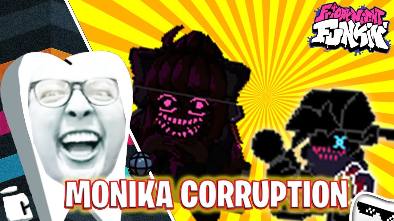 Corruption BF vs Monika Friday Night Funkin Indonesia - YouTube Music