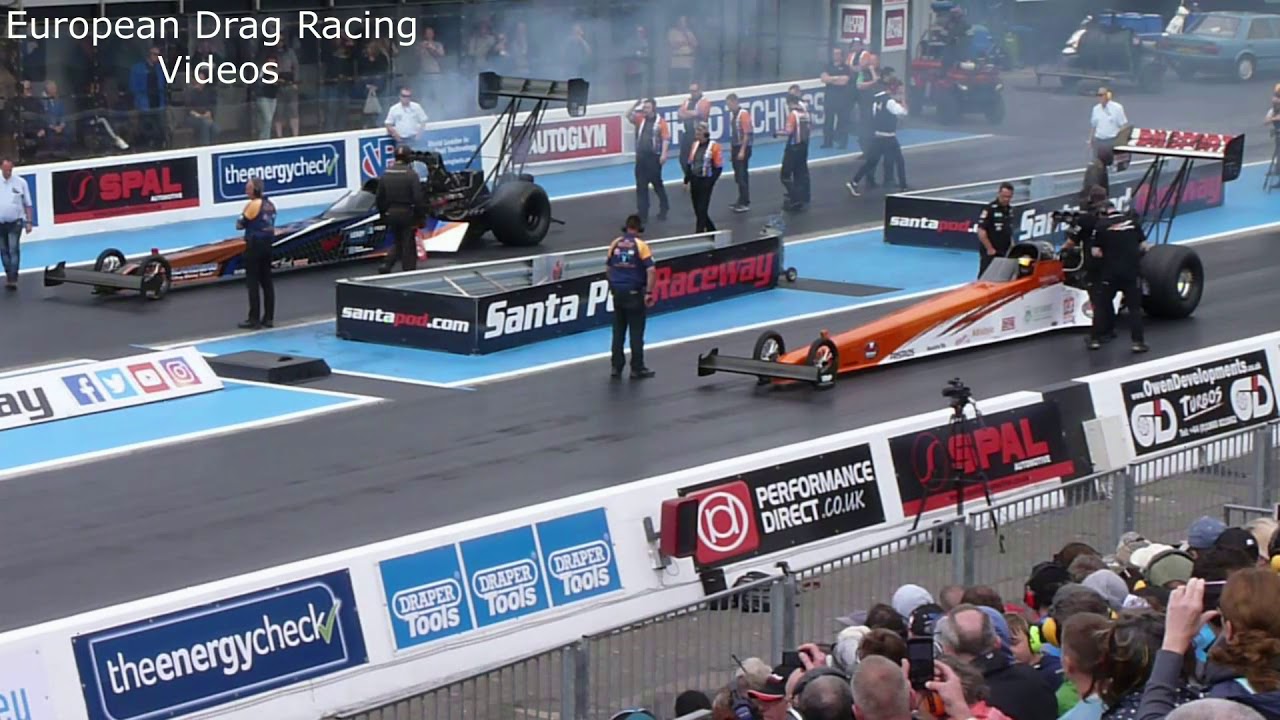 Santa Pod Raceway Main Event 2019 - Top Fuel - YouTube