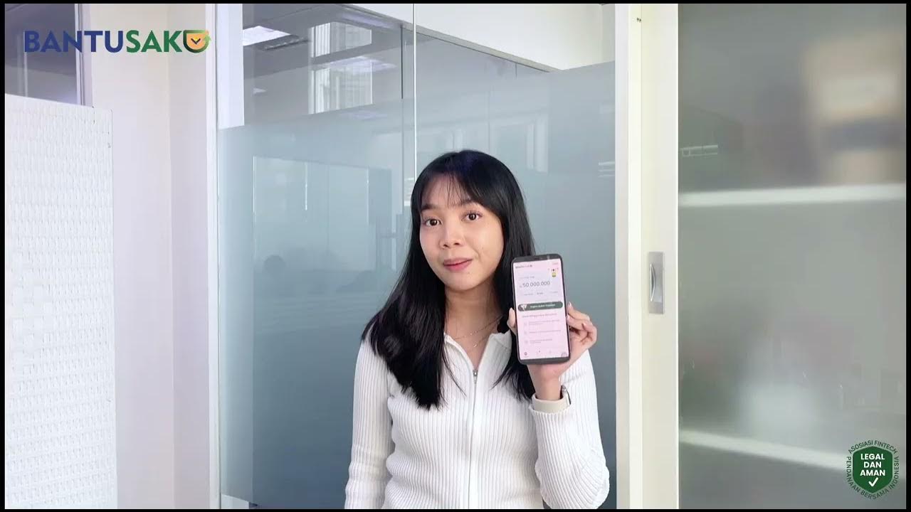 Cairkan Dana Pinjaman 50 Juta dari BantuSaku yang Sudah Pasti Legal karena Berizin OJK - YouTube