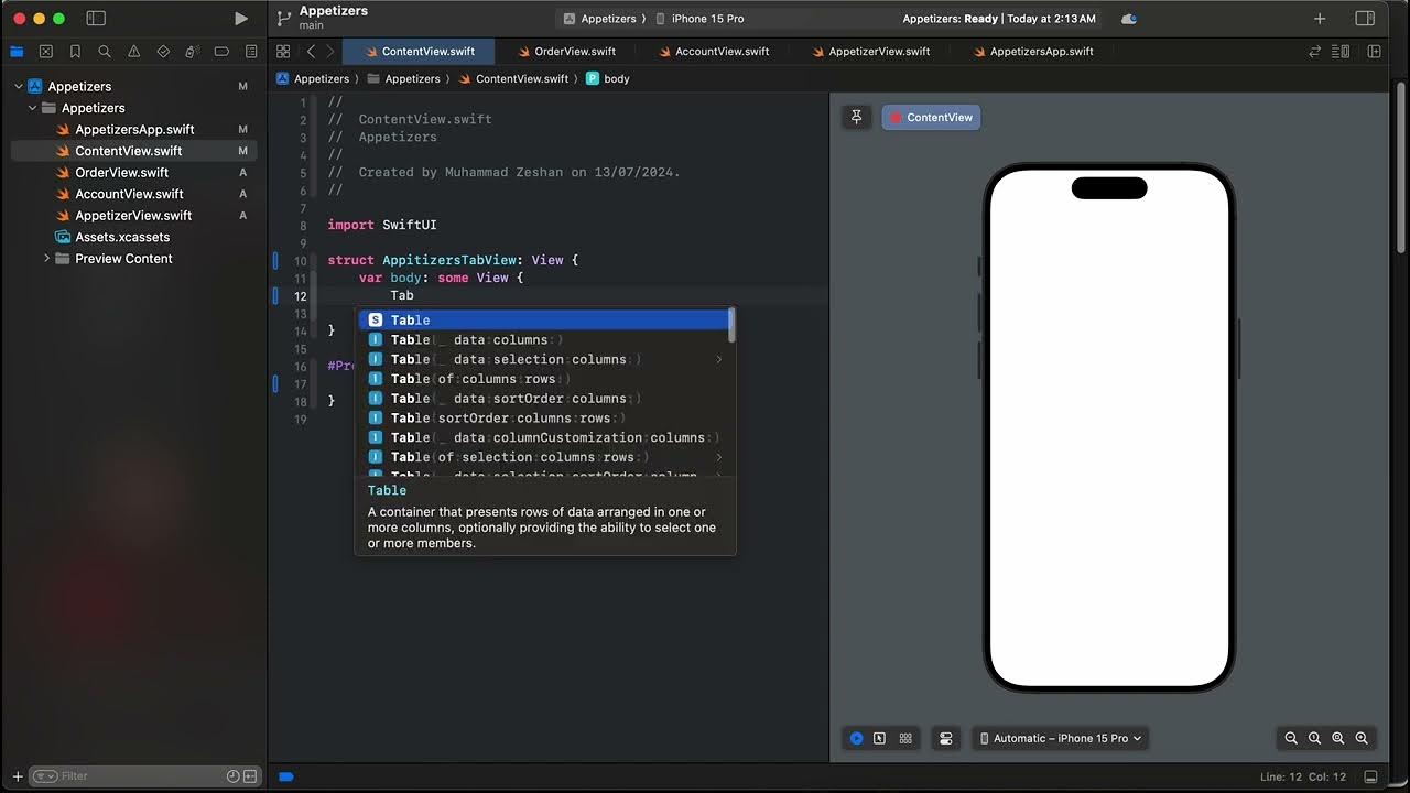 Creating a Tab Bar in SwiftUI: Step-by-Step Guide (Latest Xcode & Swift ...
