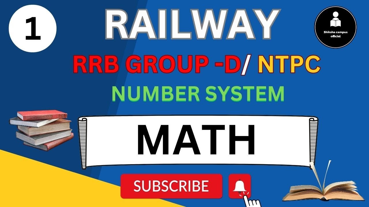 #NUMBER SYSTEM #RPF SI AND constable math classes - YouTube