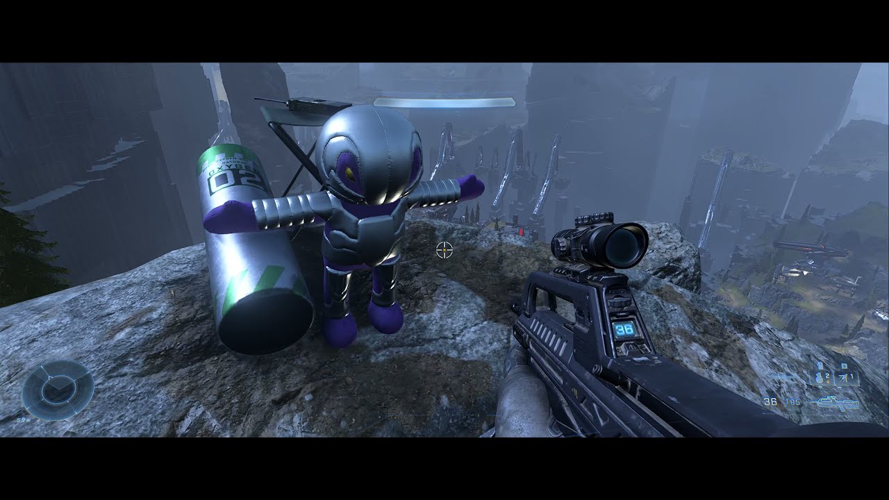 Found arbiter figure in halo infinite - YouTube