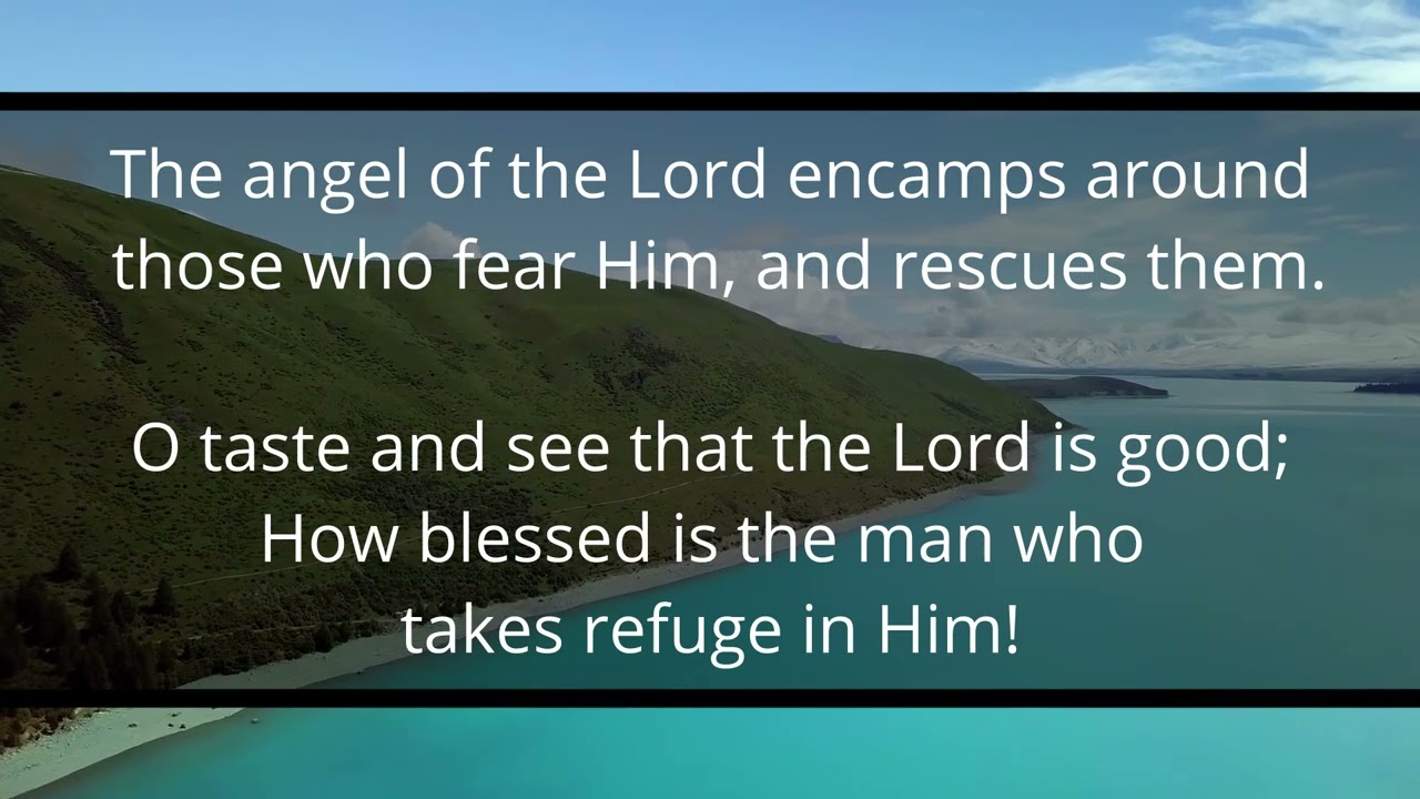 Psalm 34 NASB Audio Bible Reading YouTube