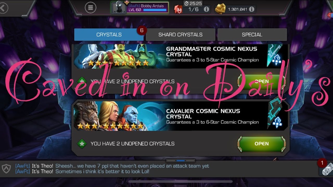 MCOC: Daily Crystal offer 🫣👨‍🔧#mcoc #marvelcontestofchampions #daily ...