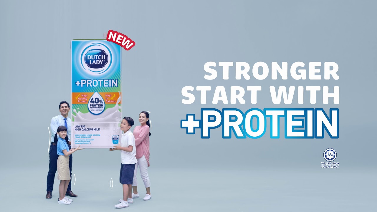 Stronger Kids With Dutch Lady +Protein! - YouTube