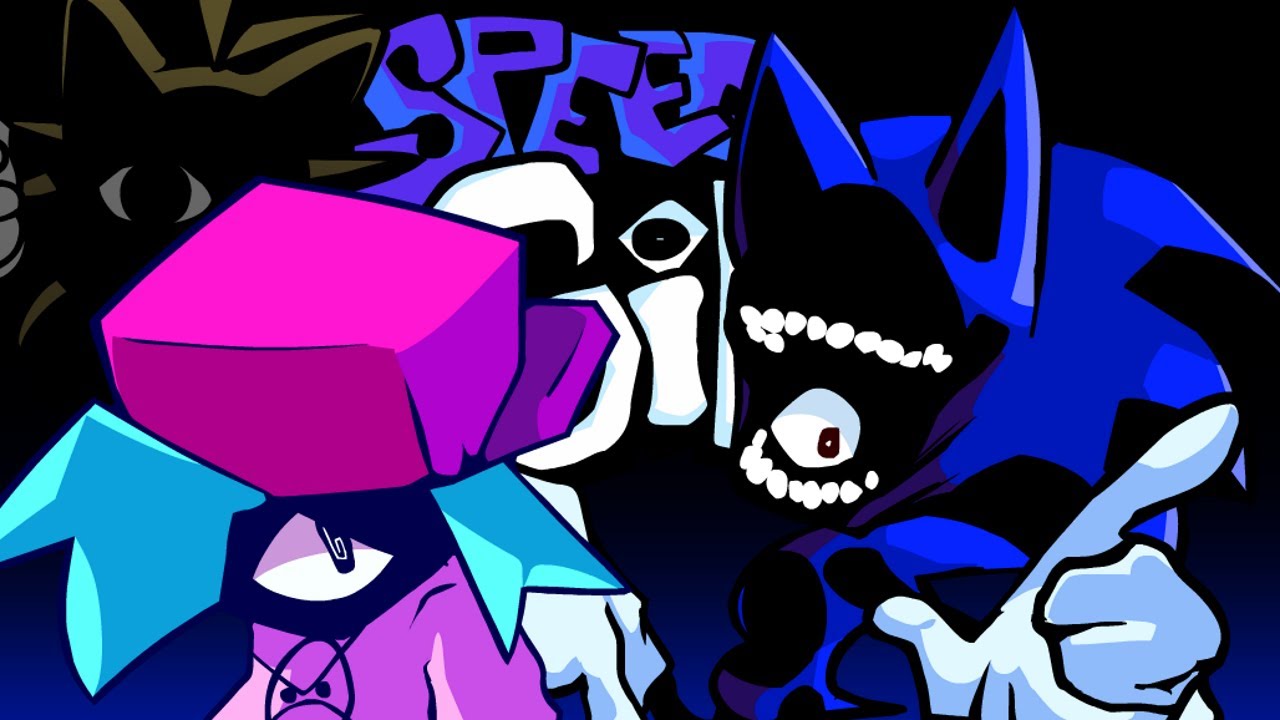 Friday Night Funkin' VS. Cyclops DEMO V2 UPDATE! - Speed.GIF (FNF MOD/Sonic) - YouTube