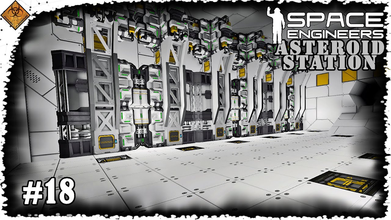 Designing The Processing Center! | Asteroid Station | Space Engineers ...